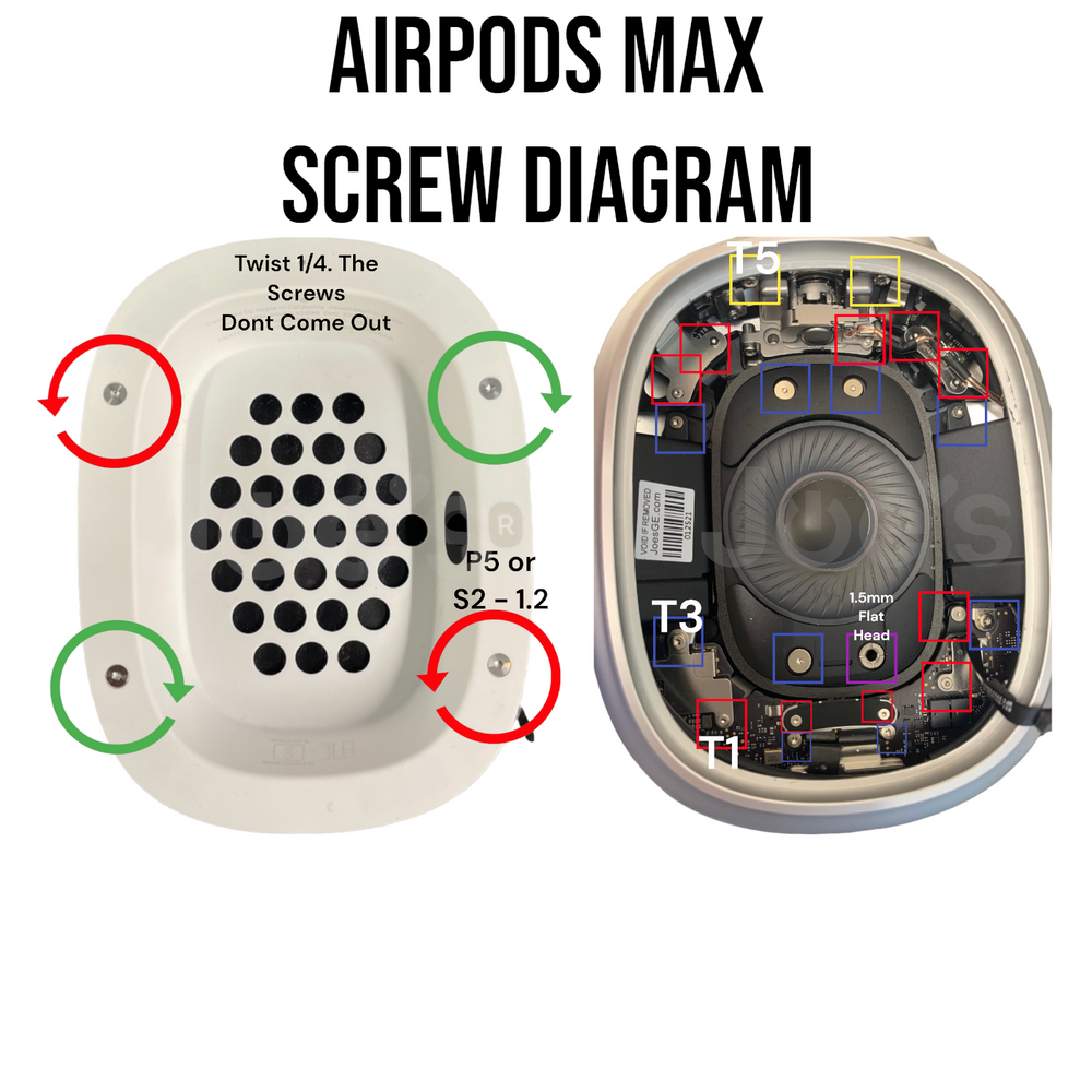 Apple Airpods Max Headphones Spare Replacement Repair - Parts — Joe's ...