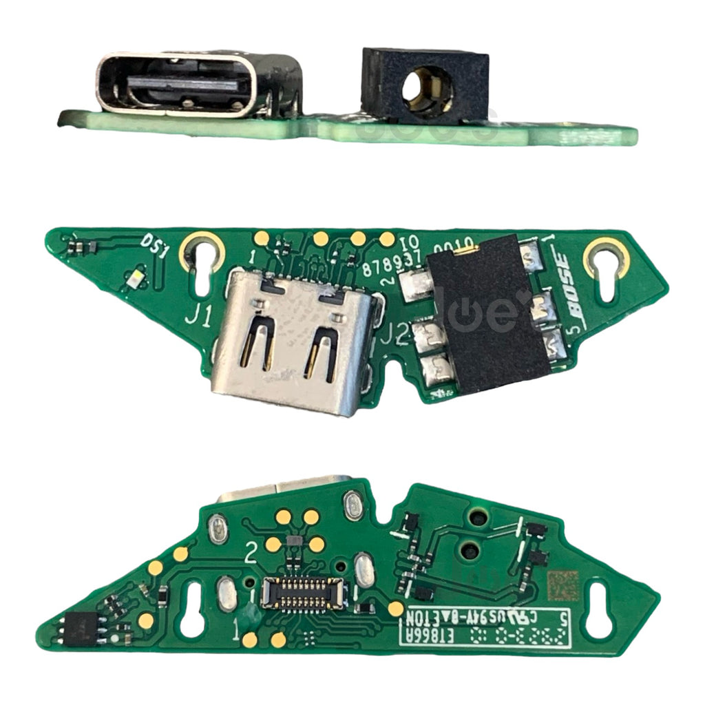 Bose QuietComfort Ultra Headphones Charger Port PCB USB-C + AUX Port R ...