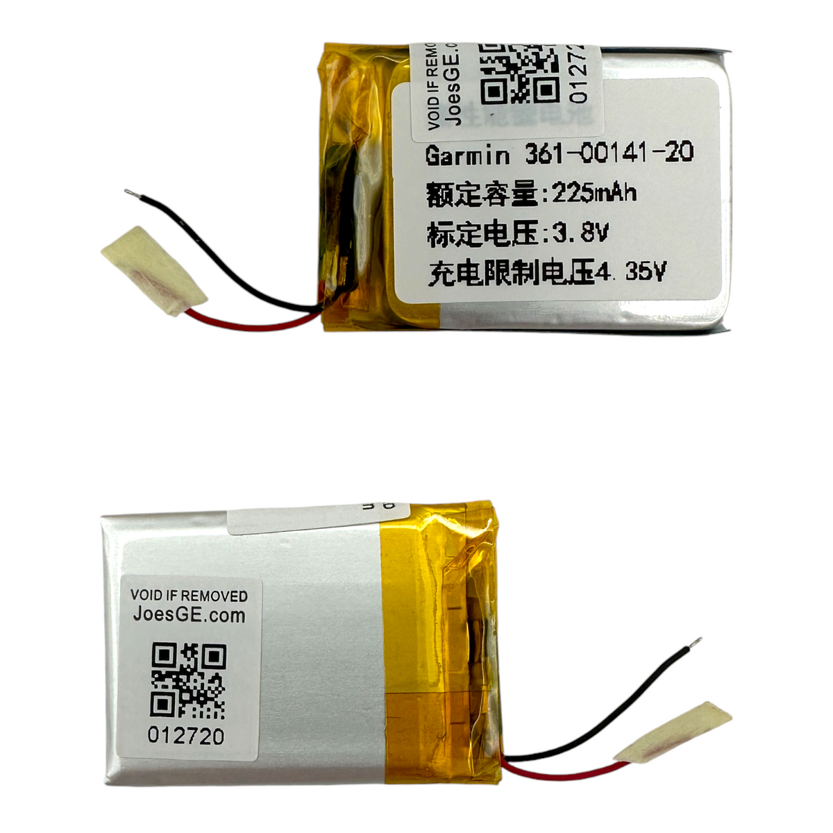 Replacement Battery for Garmin Instinct 2S Solar 361-00141-20 (225mAh ...