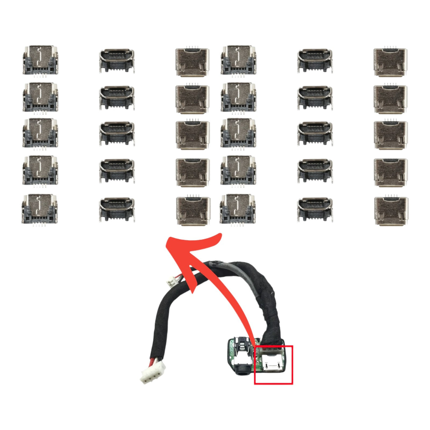 JBL Flip 3 Charger Port Micro Replacement USB Connector - Parts — Joe's ...