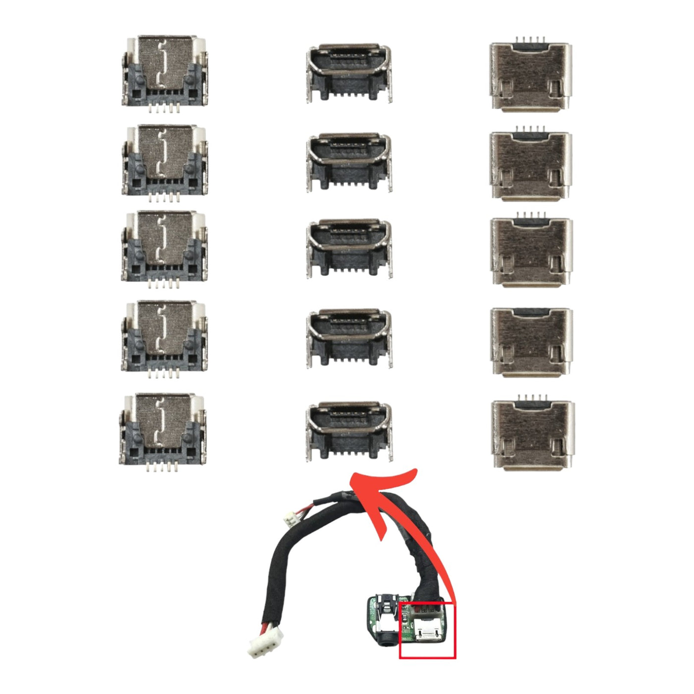 JBL Flip 3 Charger Port Micro Replacement USB Connector - Parts — Joe's ...