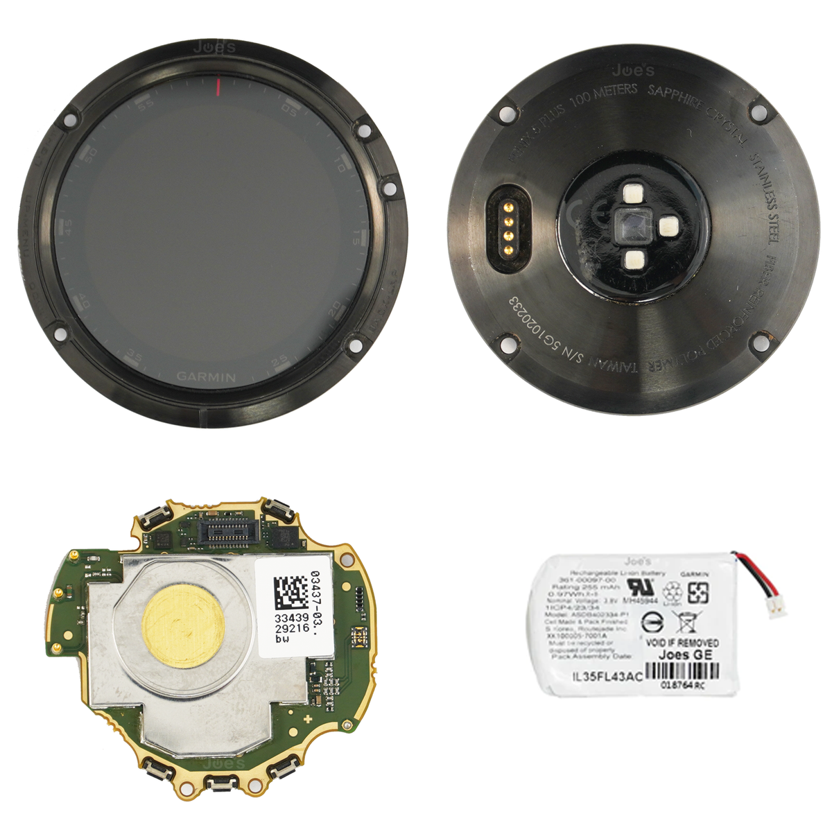 Garmin Fenix 5 Plus Smartwatch GPS Replacement Repair Spare - Parts ...