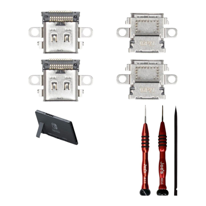 Nintendo Switch Charger Charge Port USB-C Replacement + Repair Tools ...