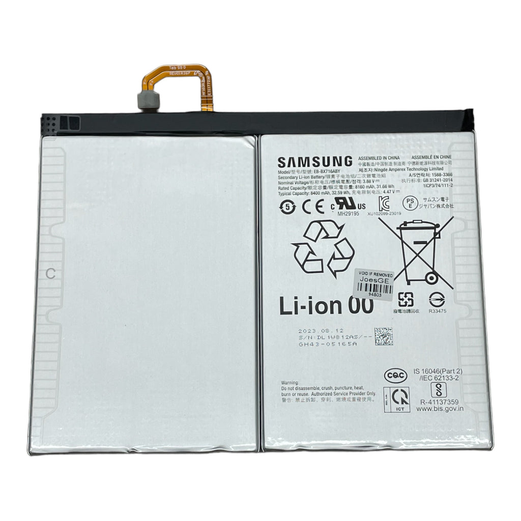 Samsung Galaxy Tab S9 SM-X710 Repair Replacement Spare - Parts — Joe's ...