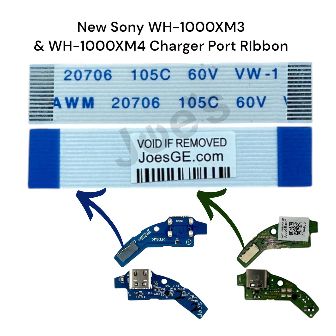 Sony WH-1000XM3 XM3 Wireless Headphones Repair Replacement (Silver) - — Joe's Gaming & Electronics
