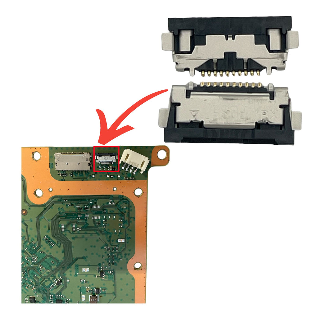 Microsoft Xbox Series X NEXUS Power Button FPC Connector Replacement ...