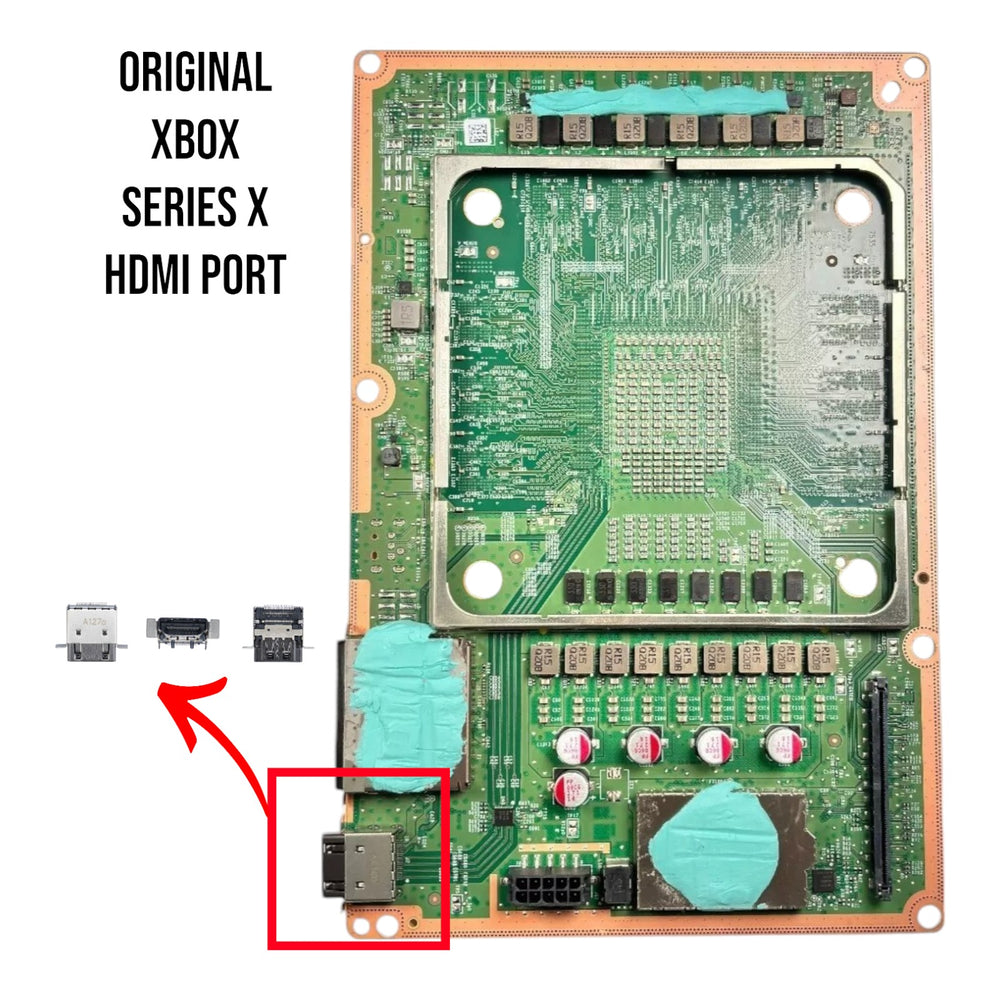 Microsoft Xbox Series X HDMI Input Port Socket Connector Replacement ...