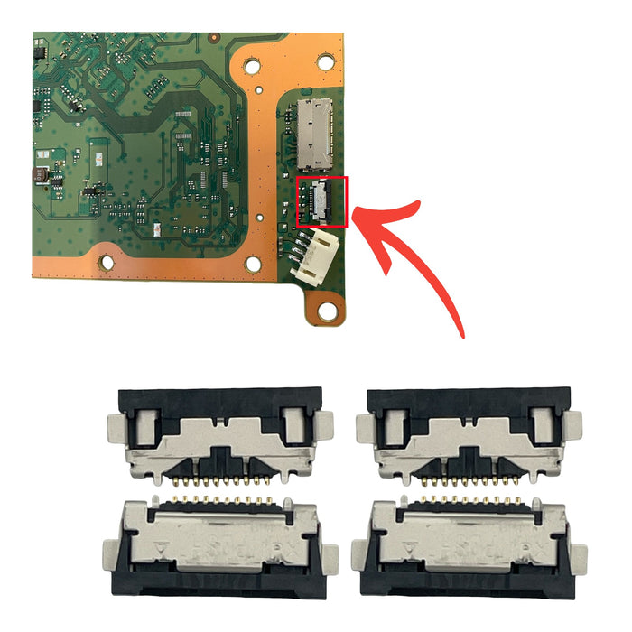 Microsoft Xbox Series X NEXUS Power Button FPC Connector Replacement ...