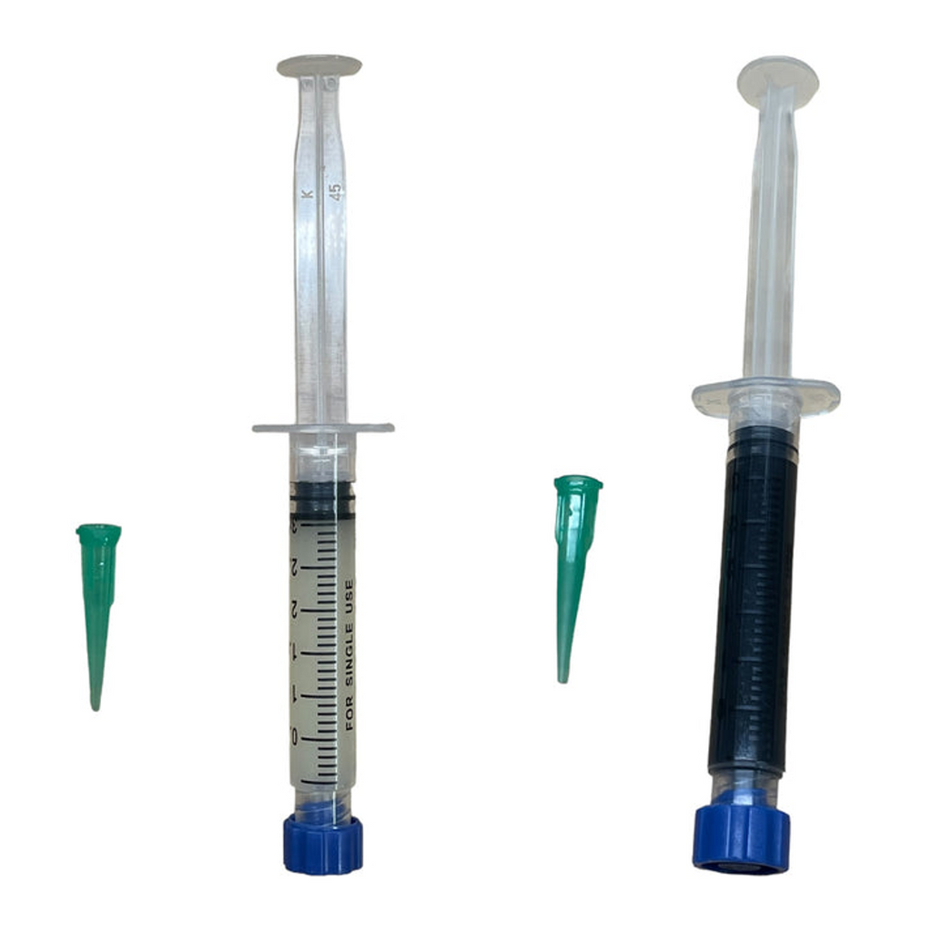 Electronics Cold Press Lamination Adhesive Seal 3mL Syringe + 18 Gage ...