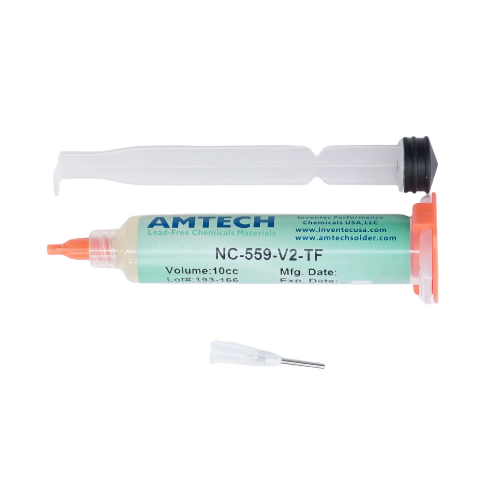 Amtech NC-559-V2-TF No-Clean Tacky Solder Flux 10cc Kit - Tools — Joe's ...